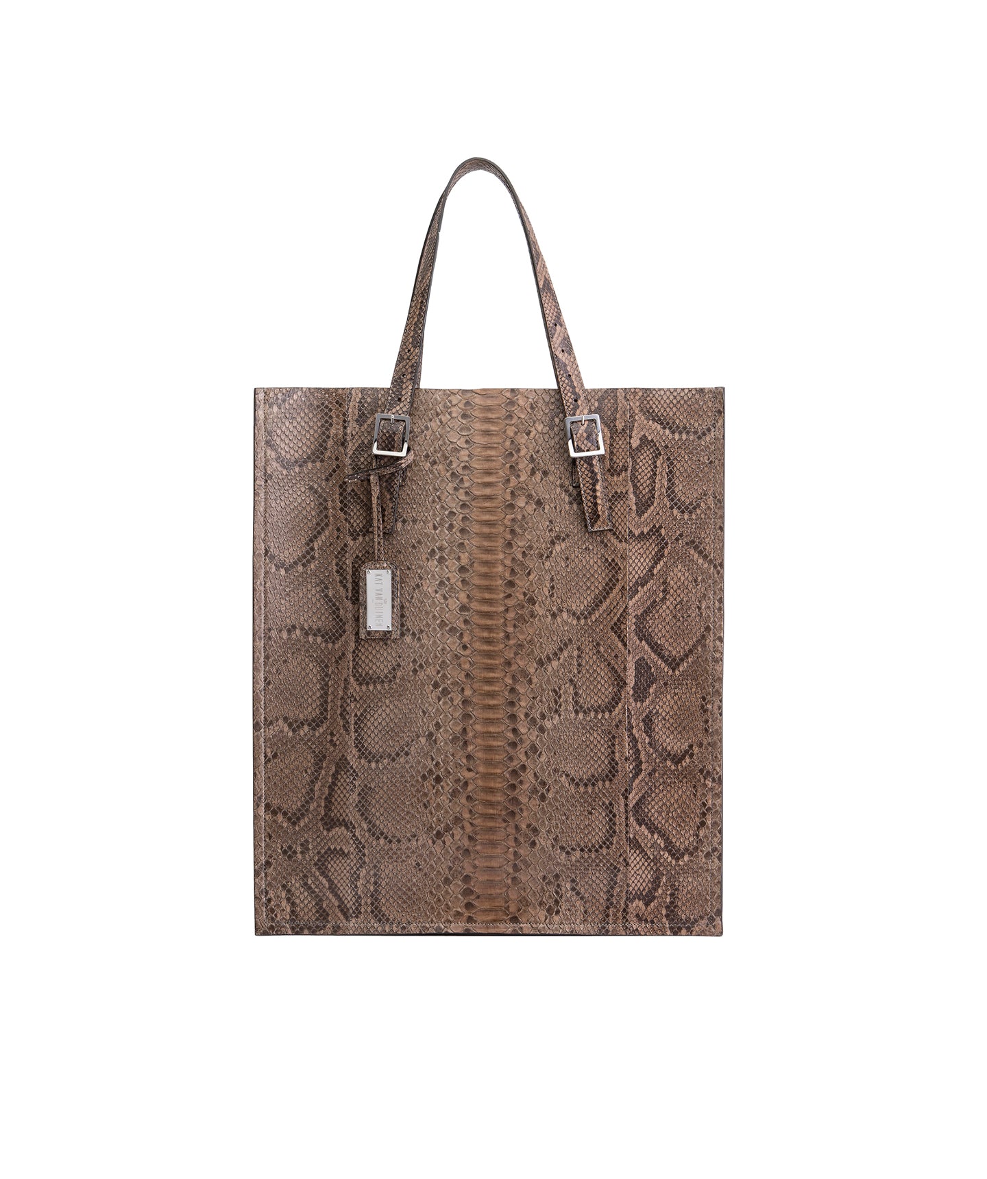 Nutmeg Python | 'Indoda' Artist Tote – KAT VAN DUINEN
