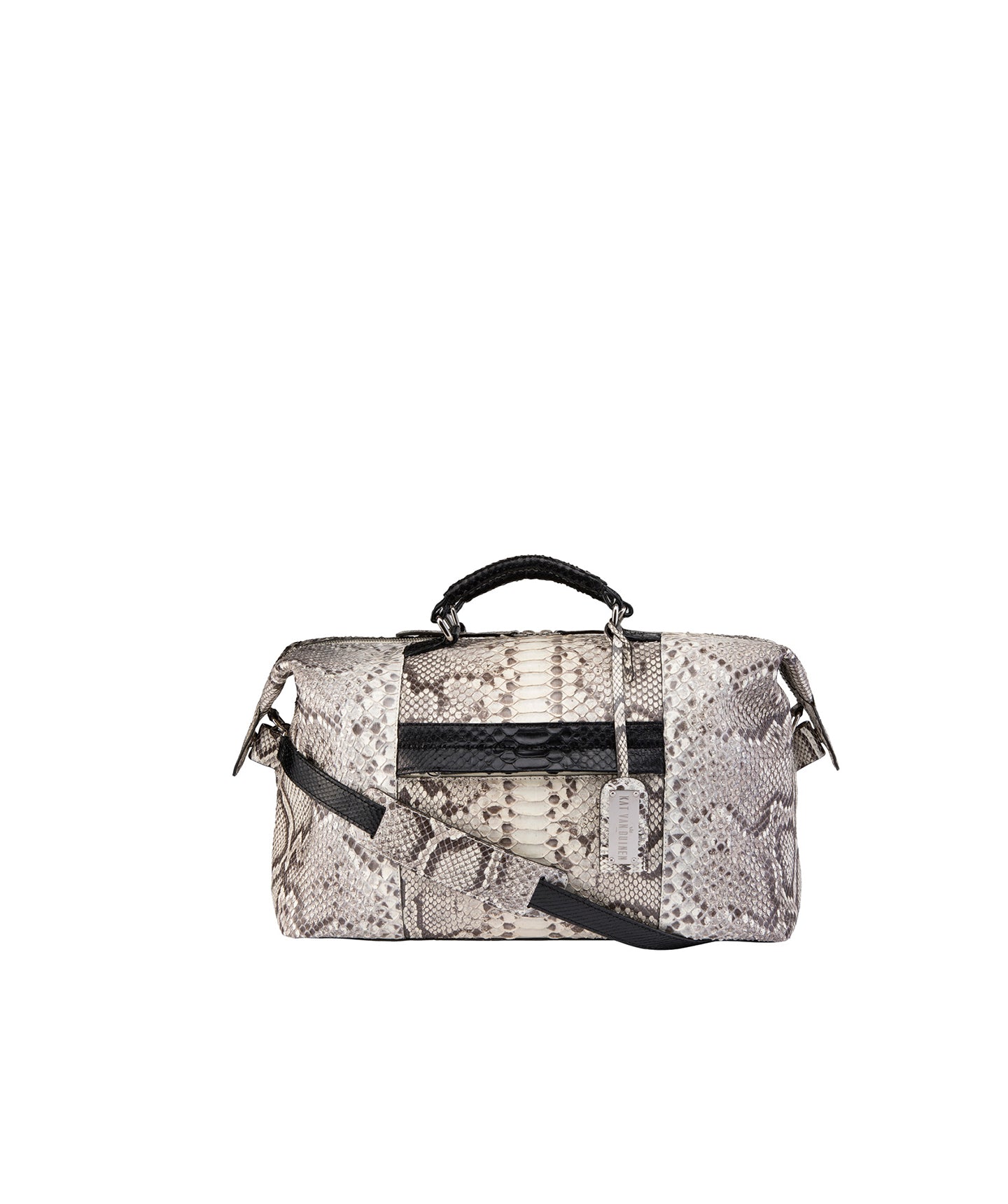 Natural Python | Unisex Overnight Bag – KAT VAN DUINEN